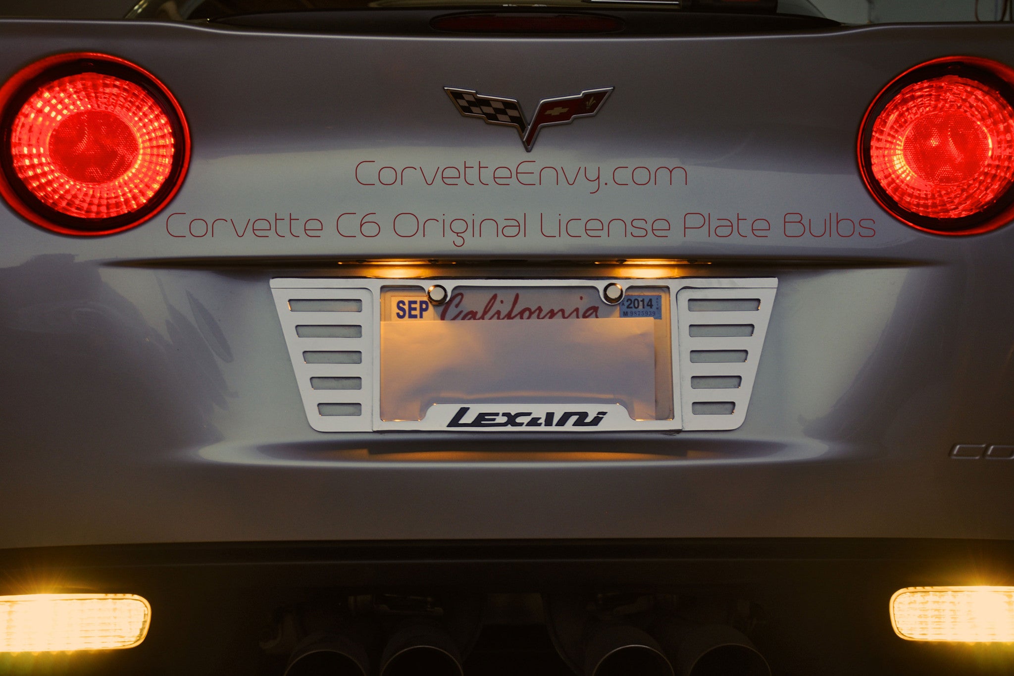 Corvette C5, C6, C7 License Plate LED Bulbs – Corvette Envy